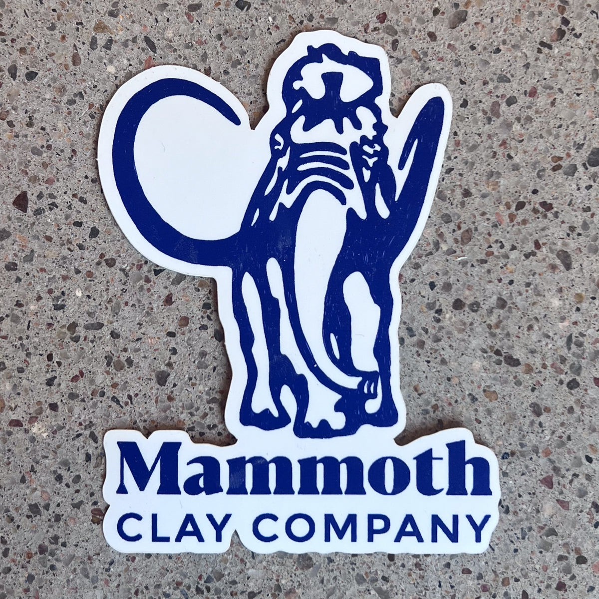 Mammoth Sticker — Mammothclay